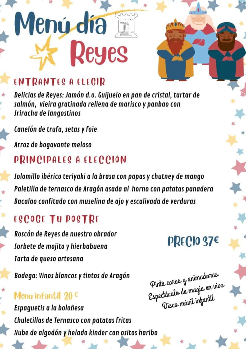 ¡Un Gran Menú para el Día de Reyes! | Castillo Bonavía